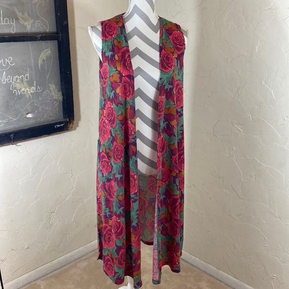 LuLaRoe | Jackets & Coats | Small Lularoe Joy Vestpurple Background ...